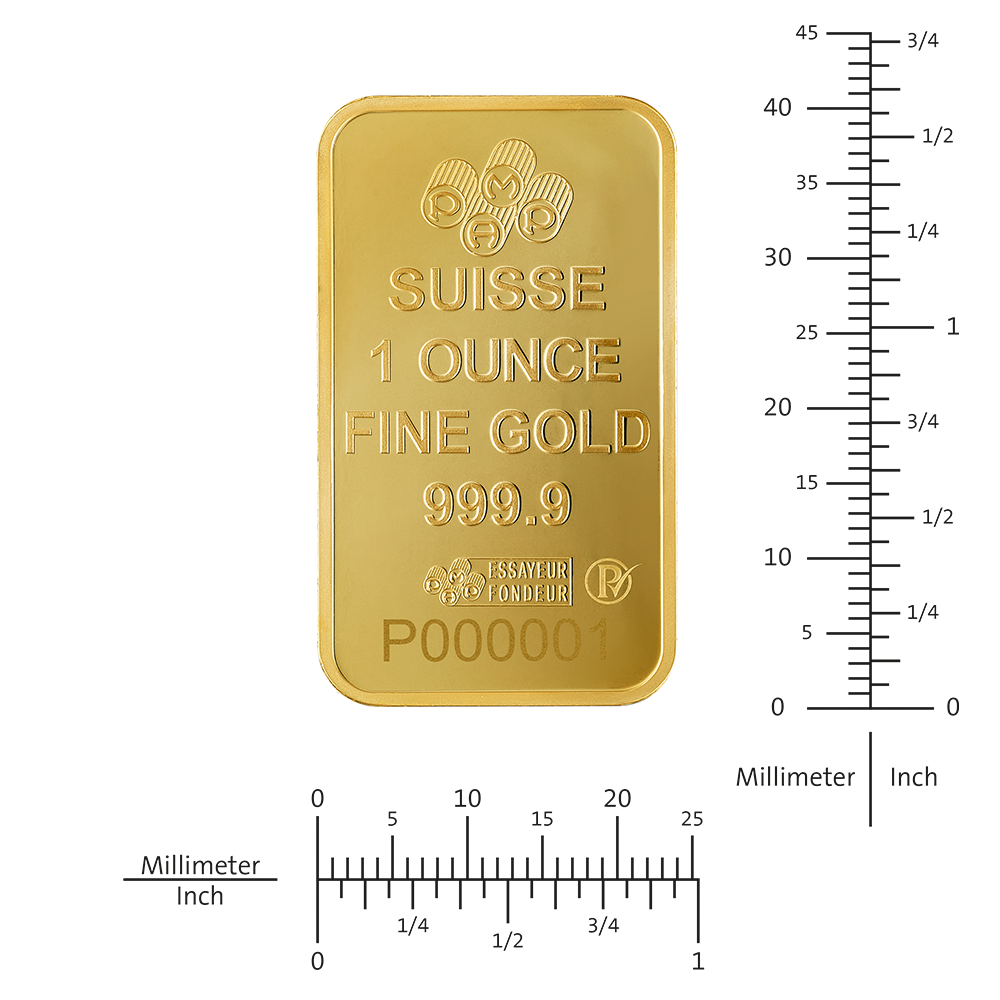 Buy PAMP/Newmont 1 oz Pure Gold Lady of Liberty Bar | United Kingdom